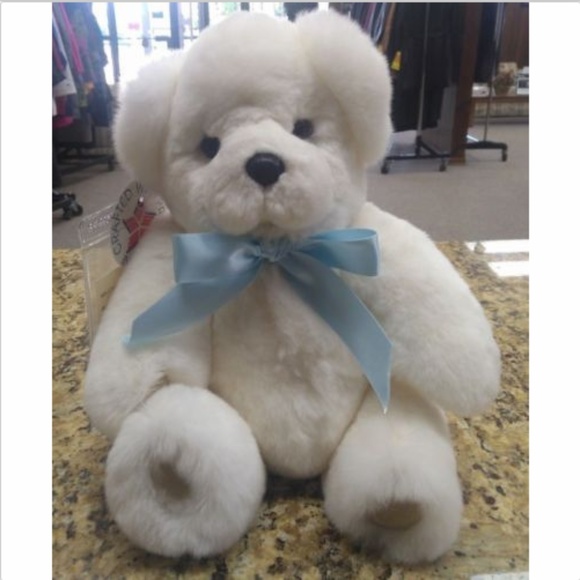 A.J. Ugent Furs | Other | Precious White Ranch Raised Rex Rabbit Teddy ...